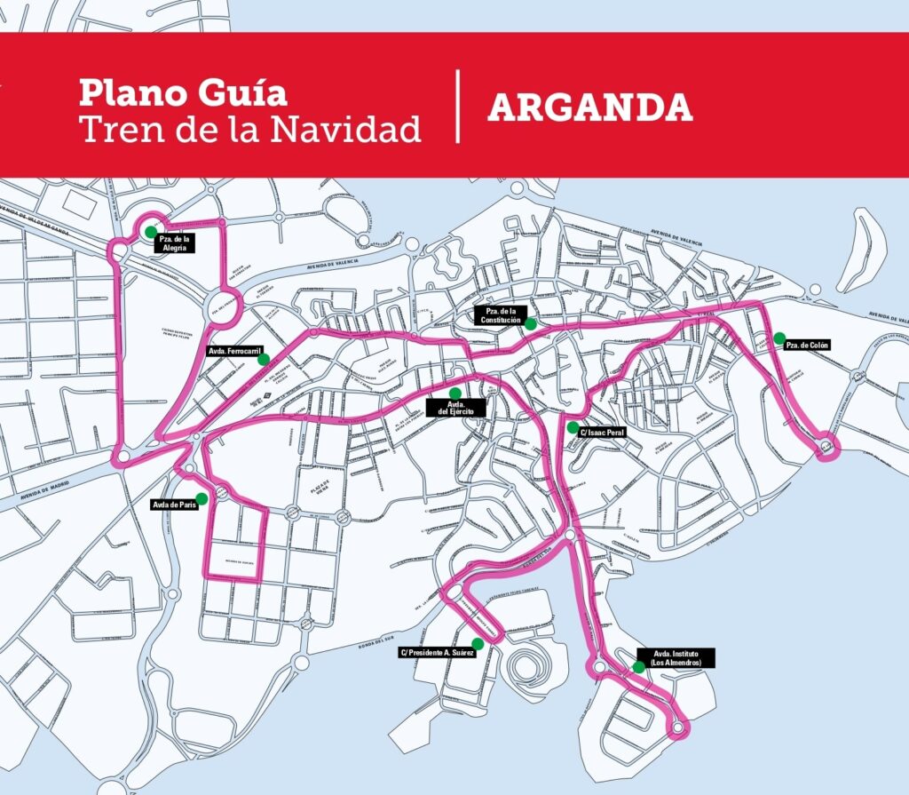 Tres trenes turísticos recorrerán Arganda del Rey por Navidad