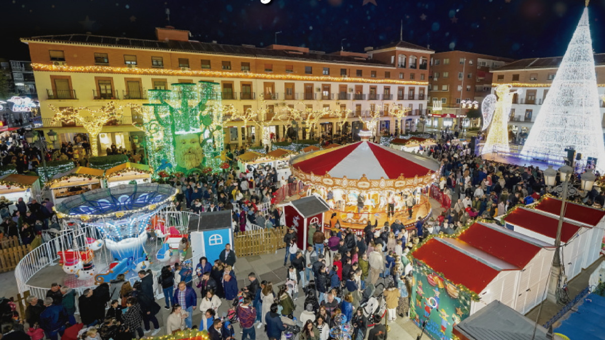 Torrejón estrena la Plaza de los Guachis de la Navidad
