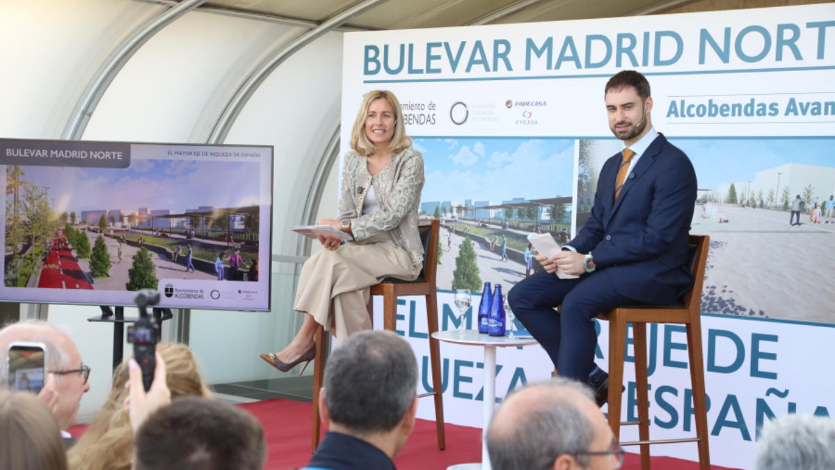 Así será el Bulevar Madrid Norte que se construye en Alcobendas